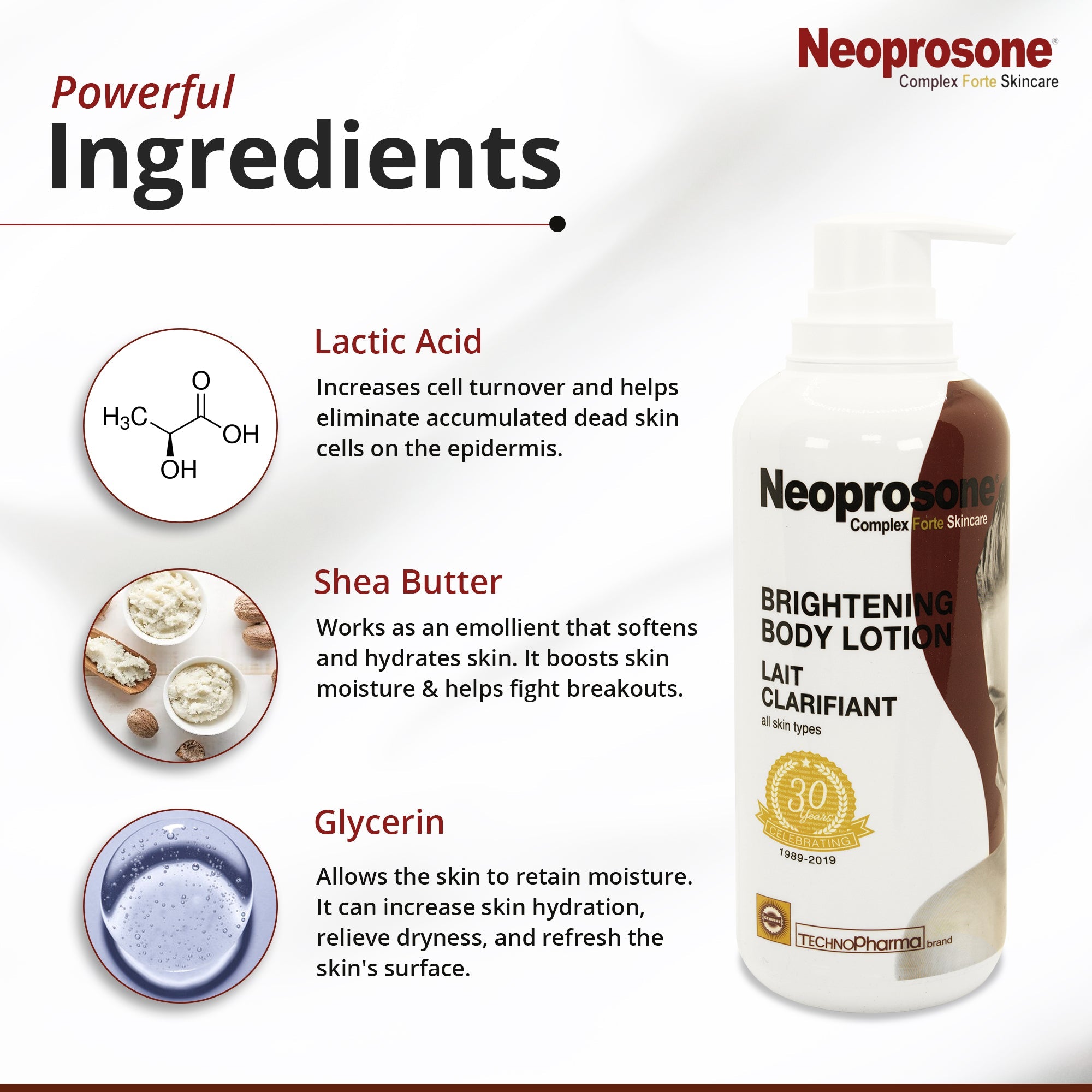 Neoprosone Brightening Body Lotion 400ml – MitchellBrandsKSA