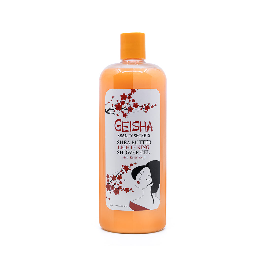 Geisha Beauty Secrets Shea Butter Lightening Shower Gel With Kojic Aci ...