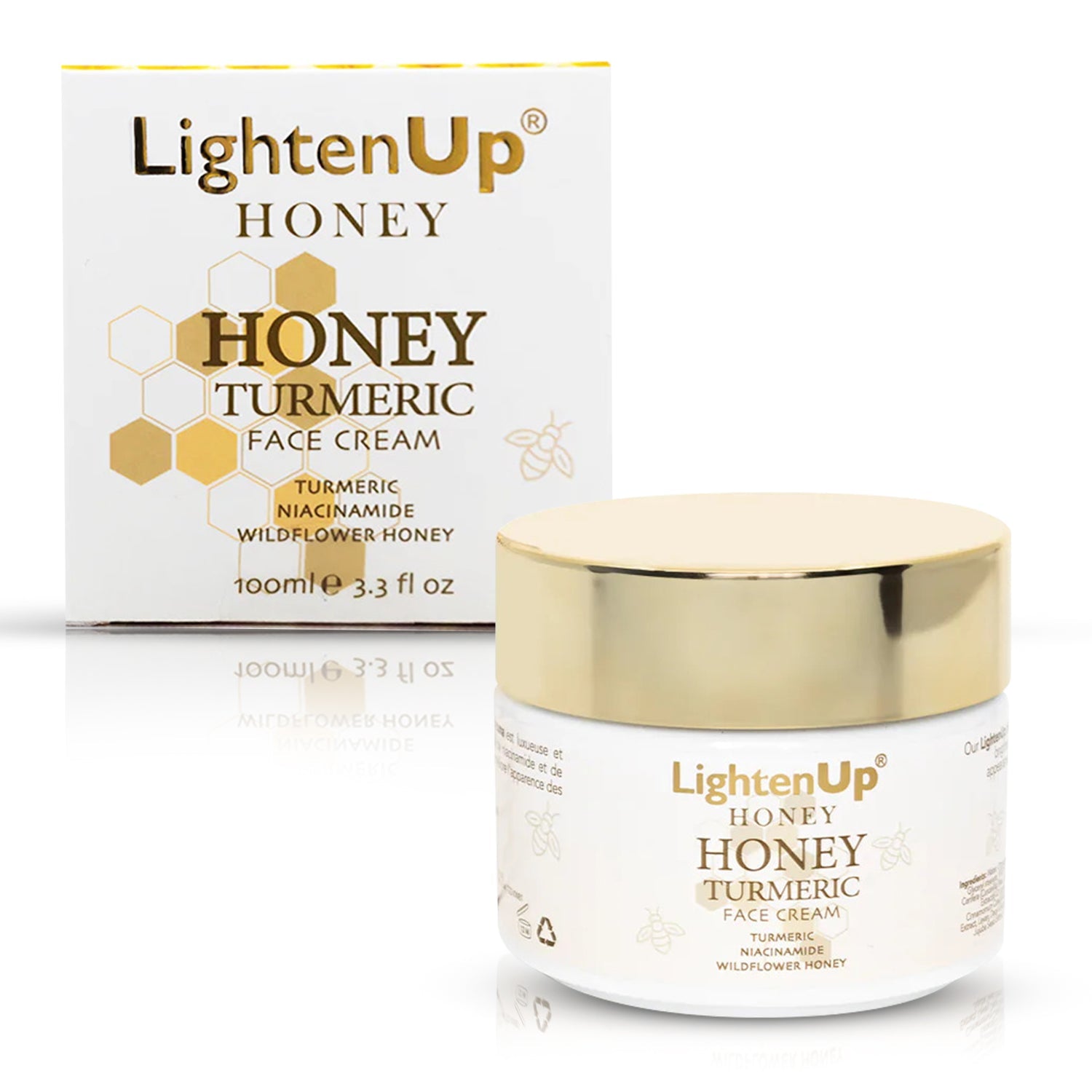 LightenUp Honey + Turmeric Lightening Face Cream 100ml – MitchellBrandsKSA