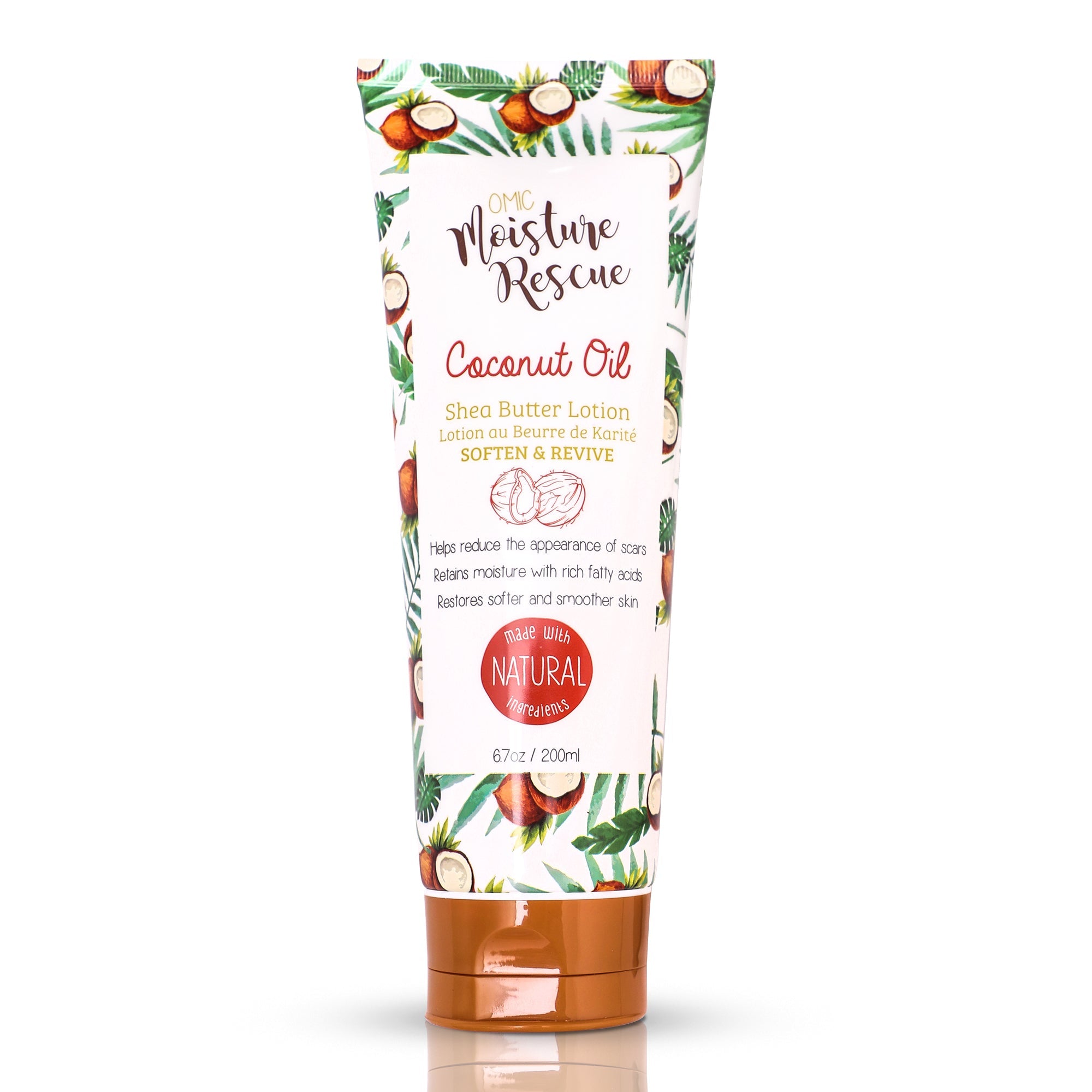 Omic Moisture Rescue Coconut Oil With Shea Butter Lotion 200ml ...